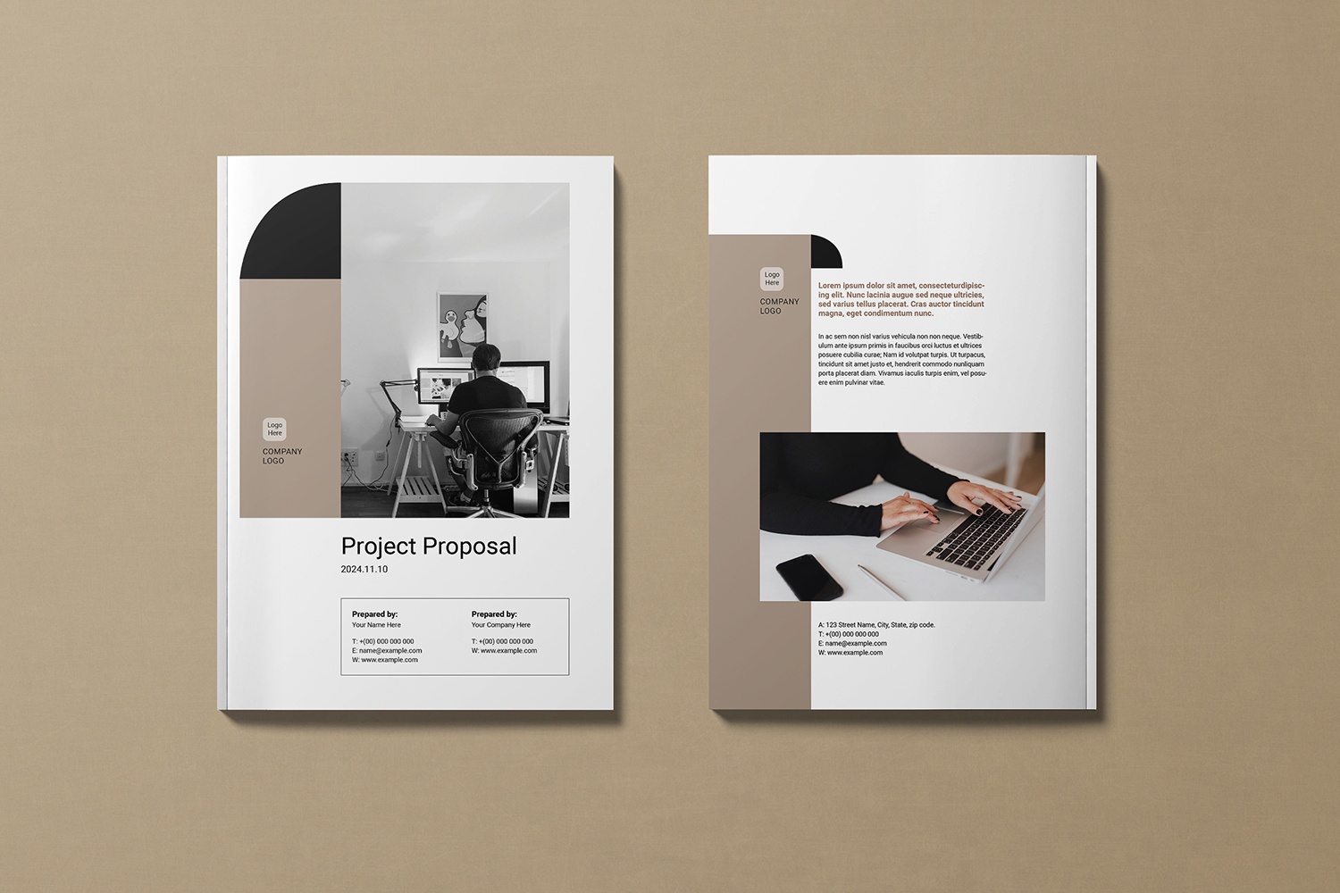 Creative Proposal Template by Mukhlasur Rahman on Dribbble