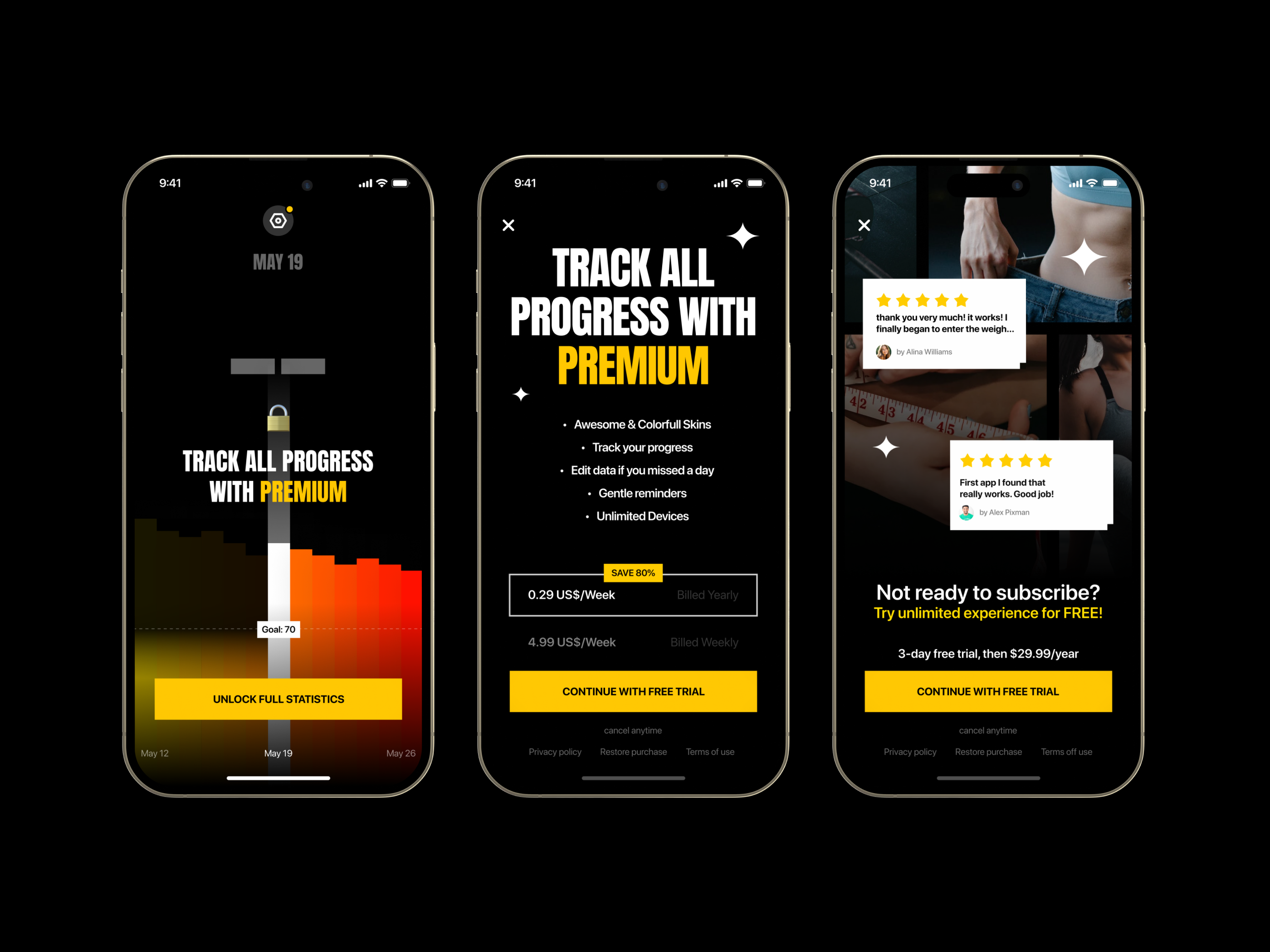 My Tracker — Showcase by 69pixels. on Dribbble