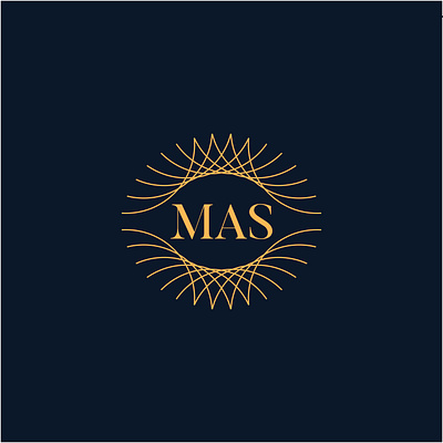 MAS letter simple logo and minimal logo by MOSTAFA KAMAL on Dribbble