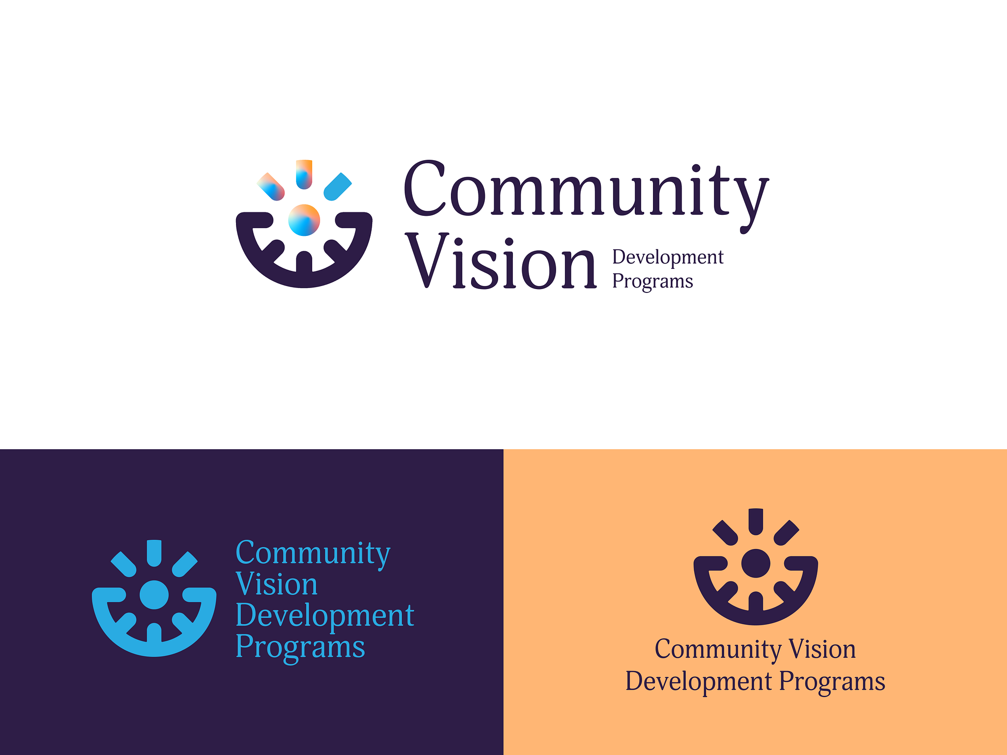 Community Vision Development Programs Logo Concept by Foregroundd on ...