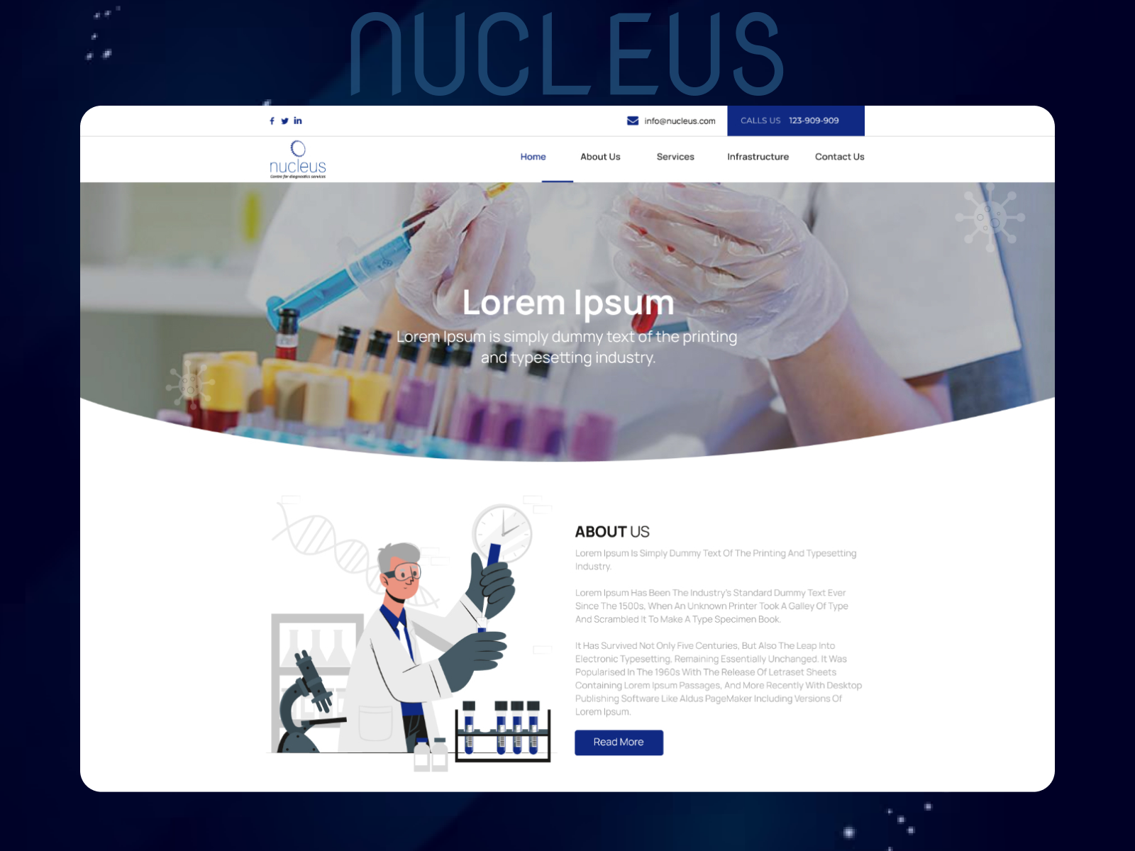 Nucleus 💉 by Darshak on Dribbble