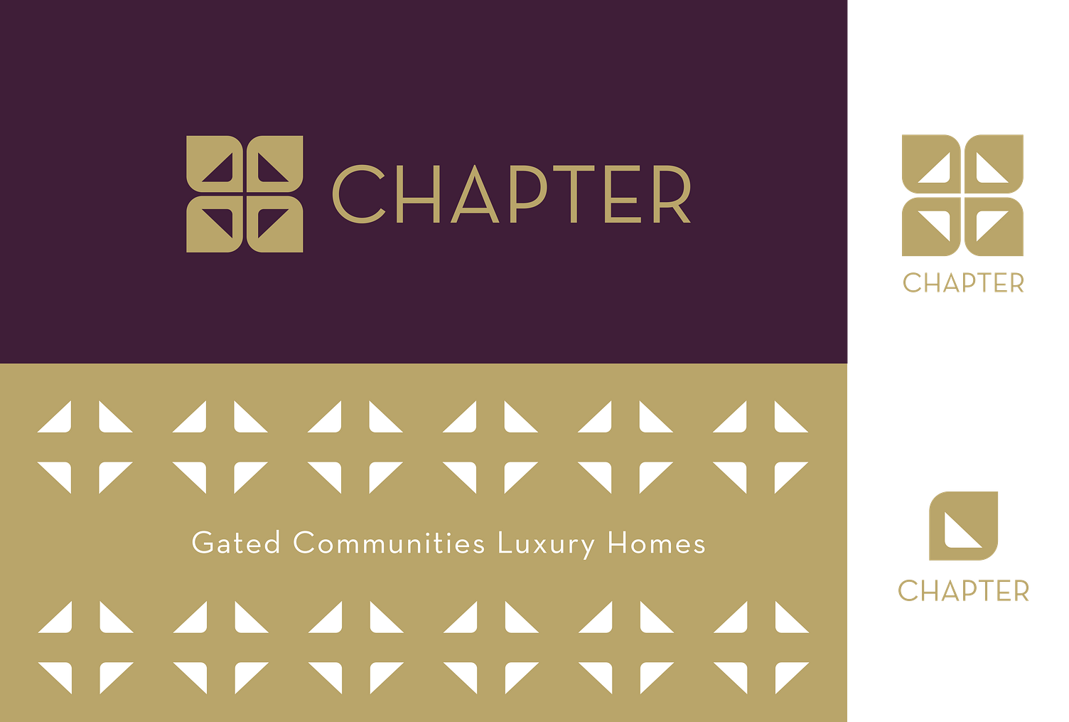 Logo Design - Chapter Luxury Home Brand by Pratik Doshi on Dribbble