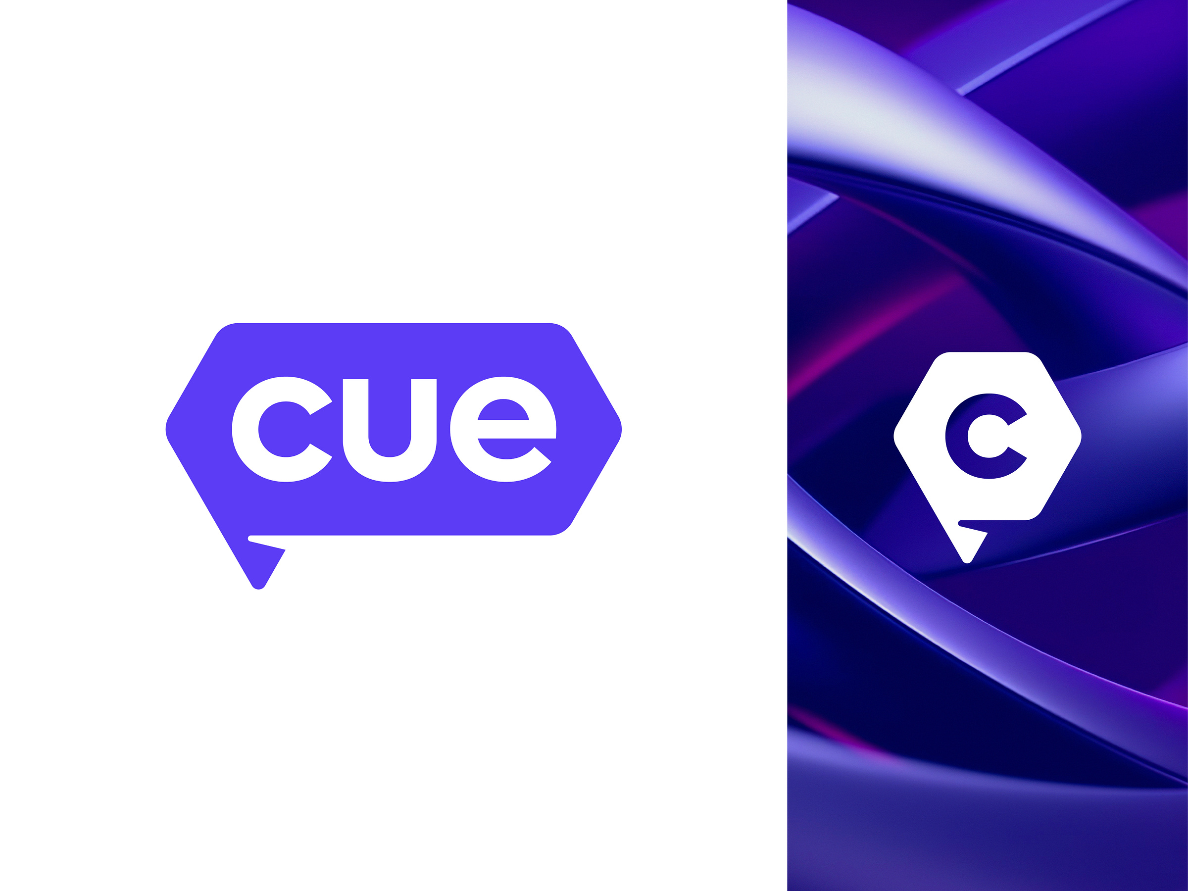 Cue logo concept (update) by Wegrow on Dribbble