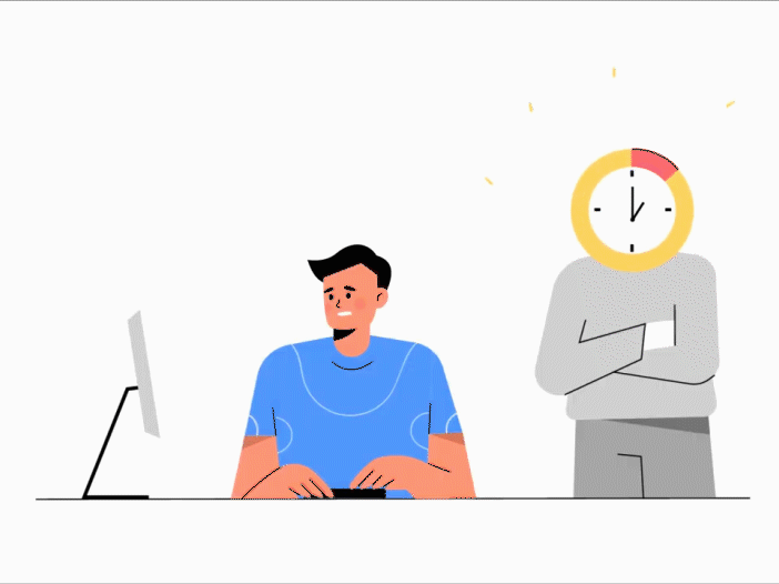 Deadline animation by Polash Debnath on Dribbble