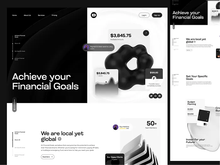 Trading Website designs, themes, templates and downloadable graphic ...