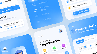 File Manager UI by Muhammad Fawwaz Arshad Said on Dribbble