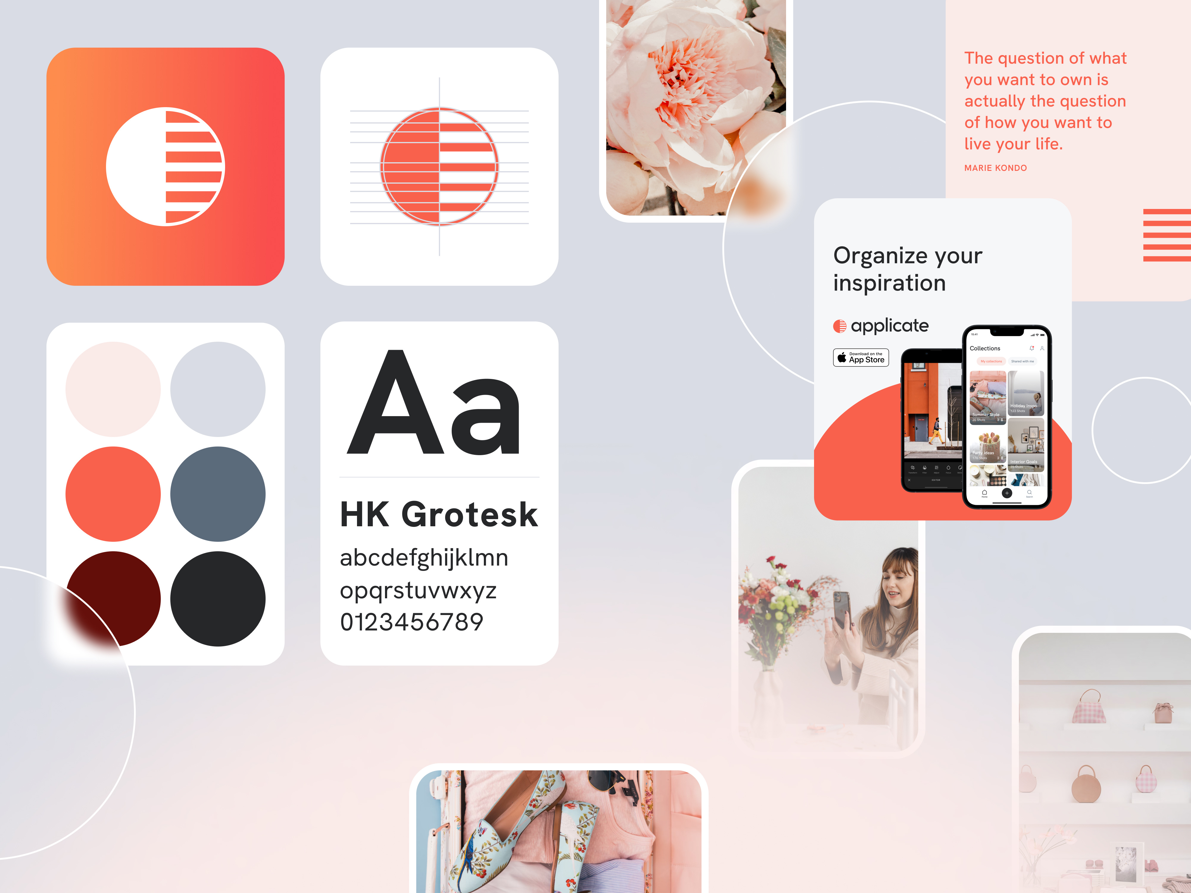Applicate — Organizing App Branding by Z1 on Dribbble