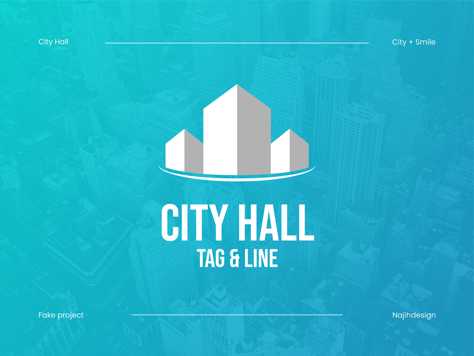 CIty Hall Logo Design by najihdesign on Dribbble