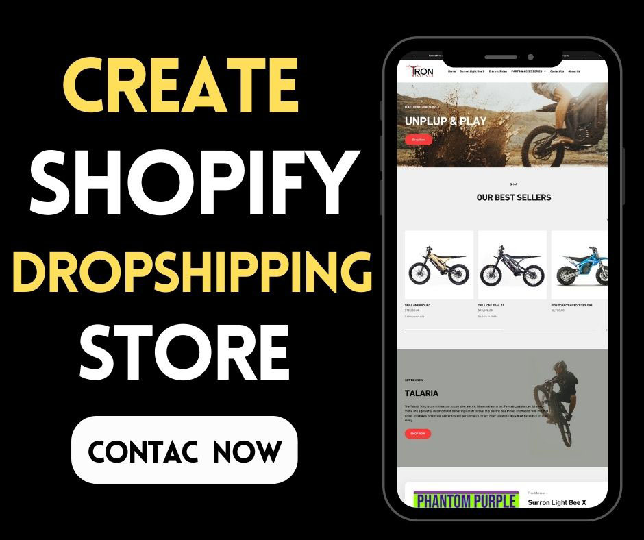 How to create a successful Shopify store by Marketer_Babu on Dribbble