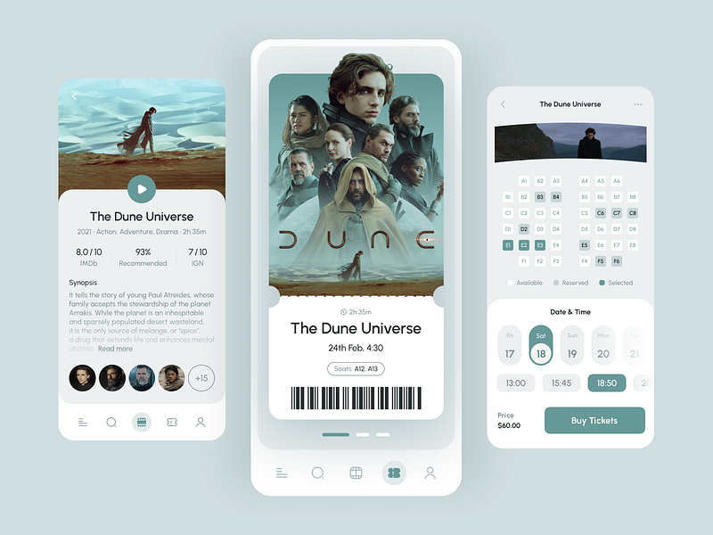 Browse thousands of Cinema images for design inspiration | Dribbble