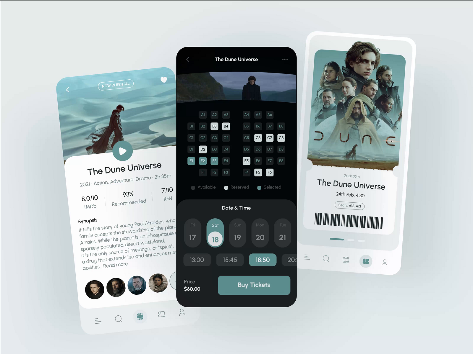 Cinema booking app 🎟 | Hyperactive by Hyperactive Mobile App for ...