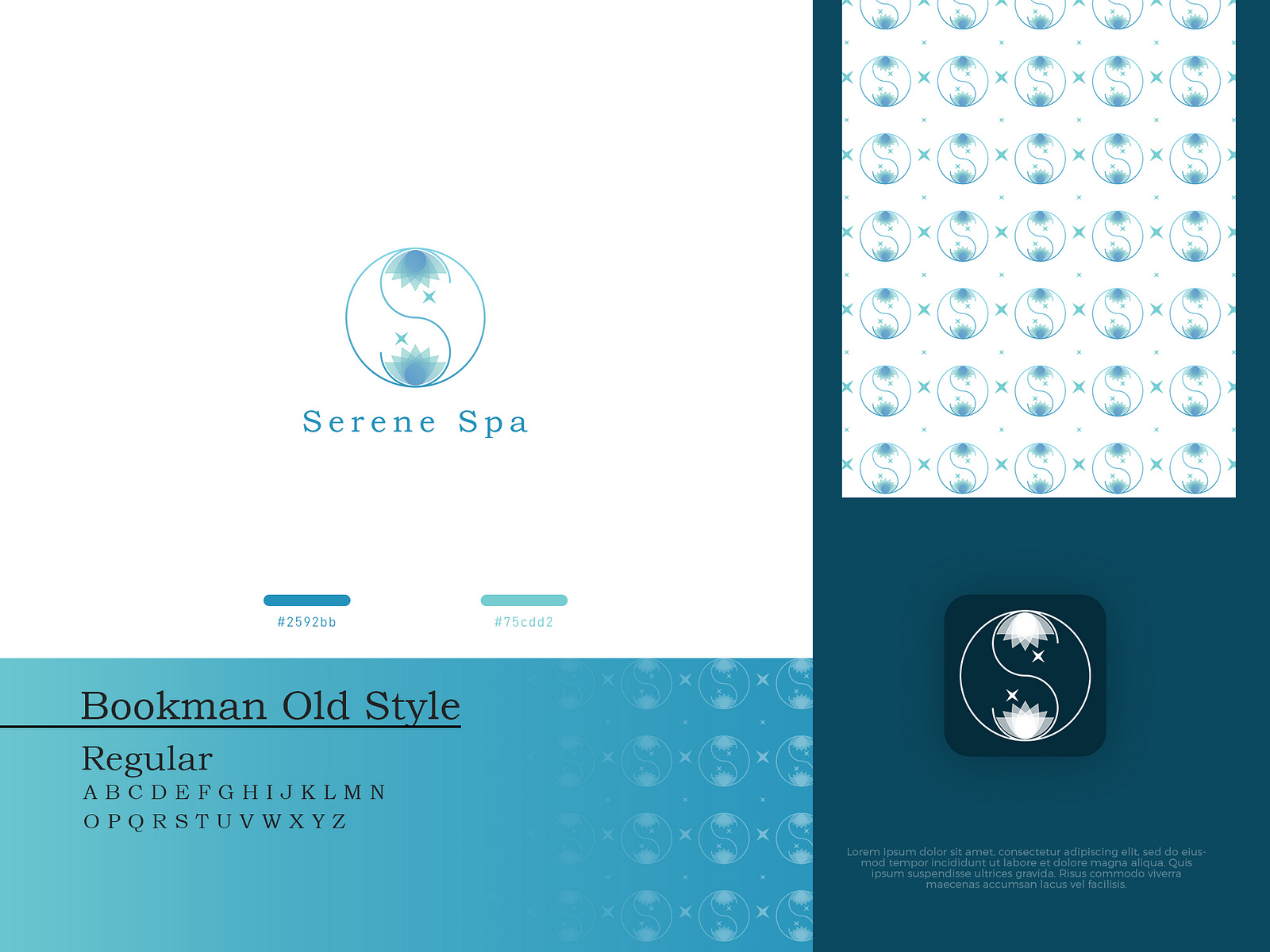 Spa Logo, Logo, Logodesign, Modern, S Letter, Lineart by Istiaque ...