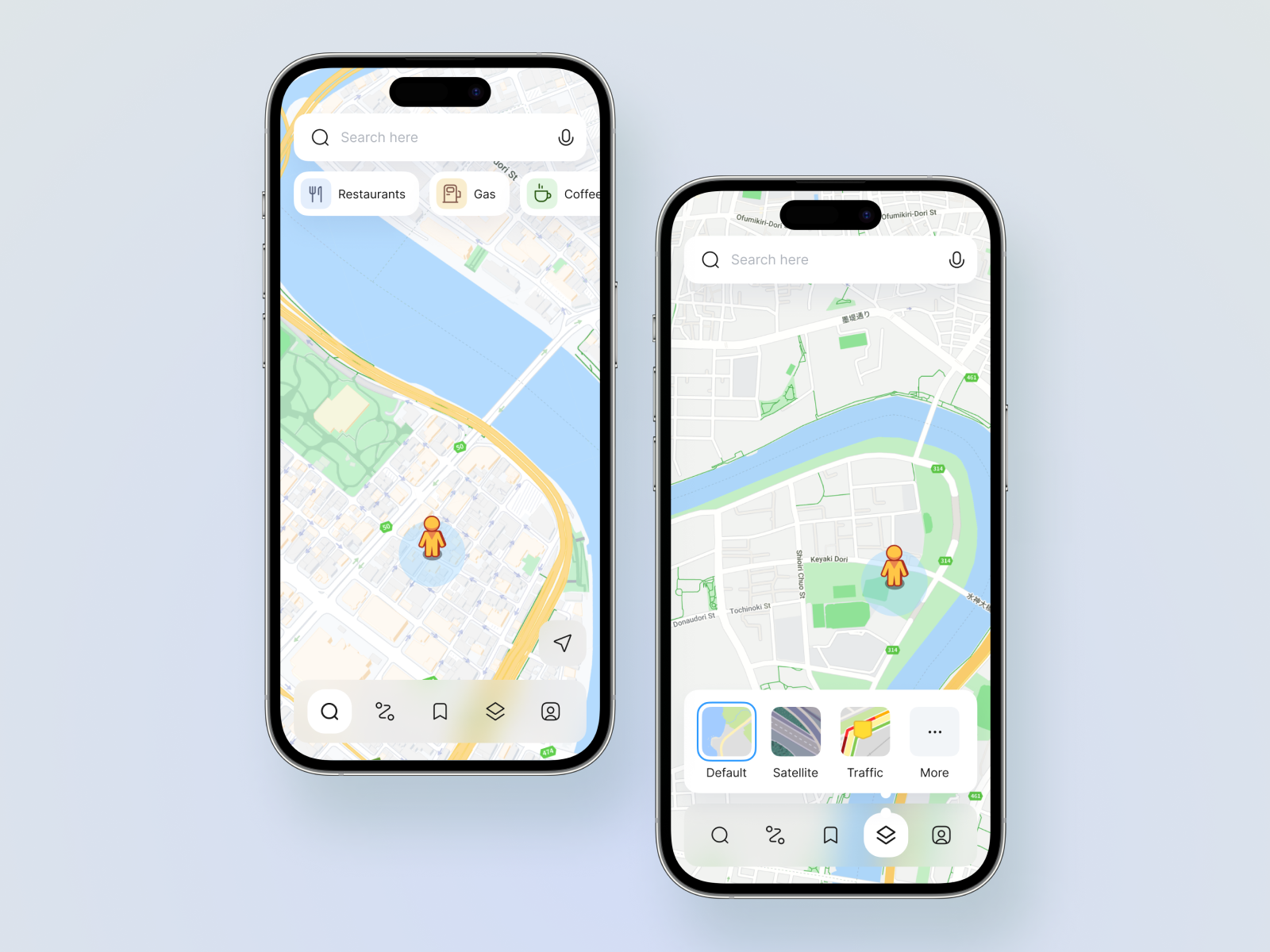 Google Maps Redesign Concept by Ronas IT | UI/UX Team on Dribbble