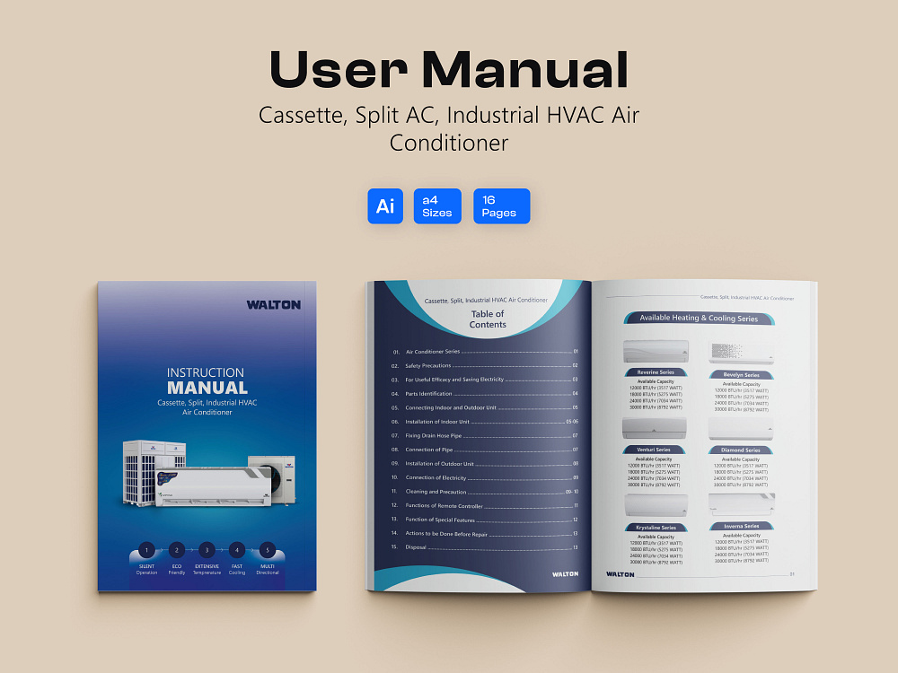 User Manual designs, themes, templates and downloadable graphic ...