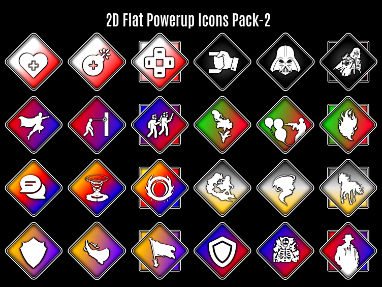 Powerups icon pack 2 by Magma on Dribbble