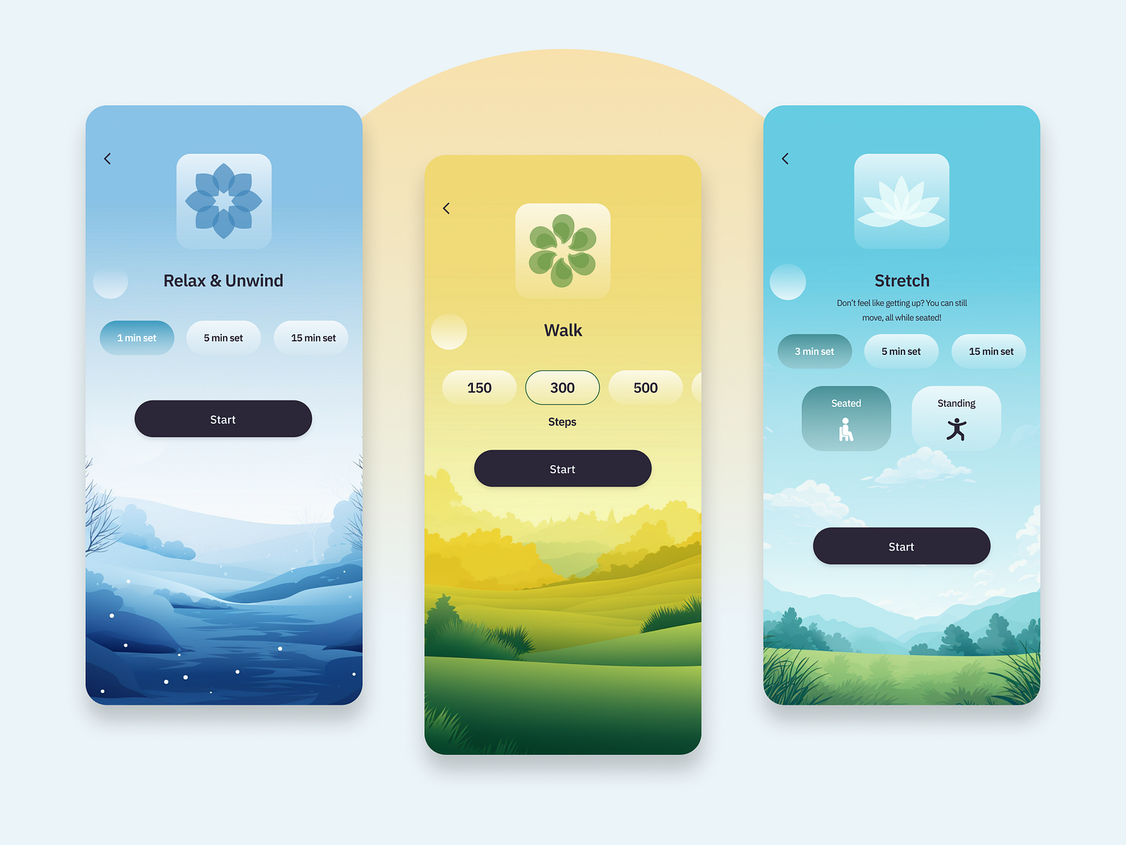 Break reminder by Mia Manic on Dribbble
