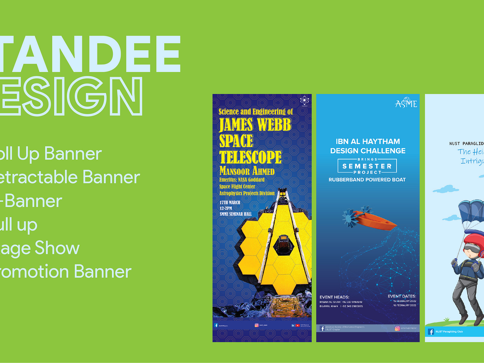 Standee Design by Faisal Amin on Dribbble