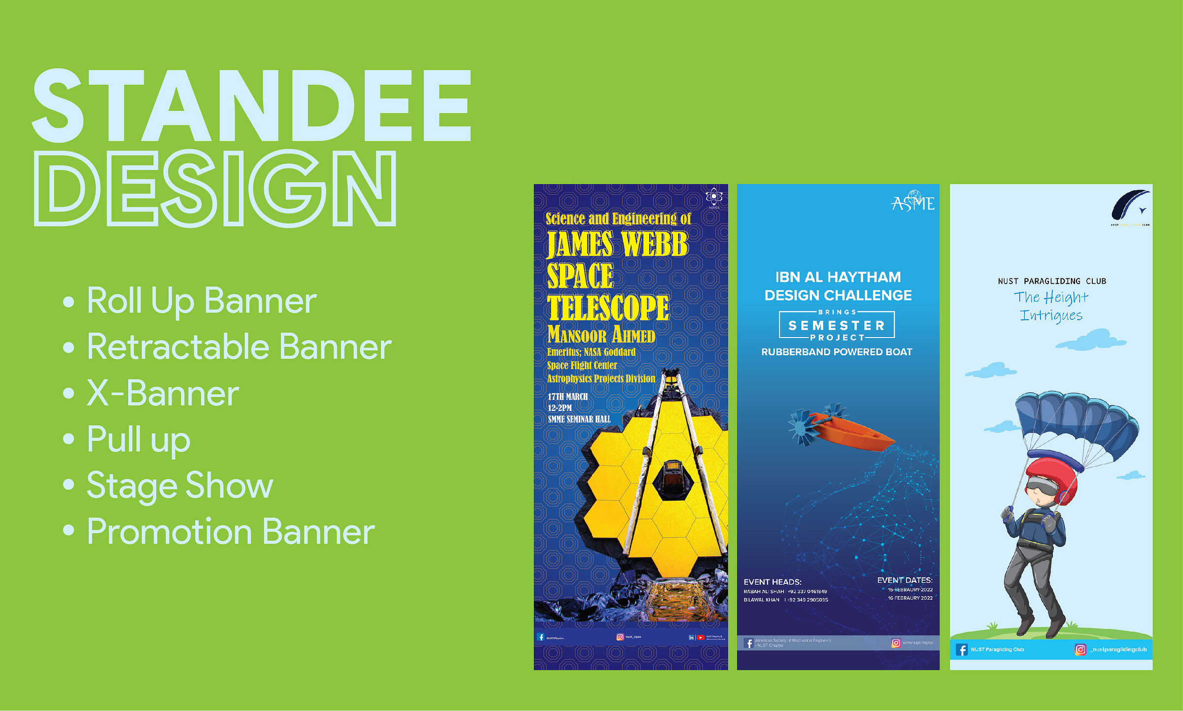 Standee Design by Faisal Amin on Dribbble