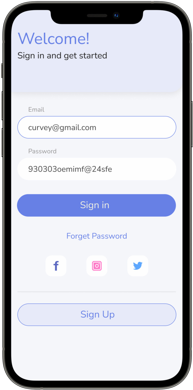 Sign Up Screen UI by Deenathayalan V on Dribbble