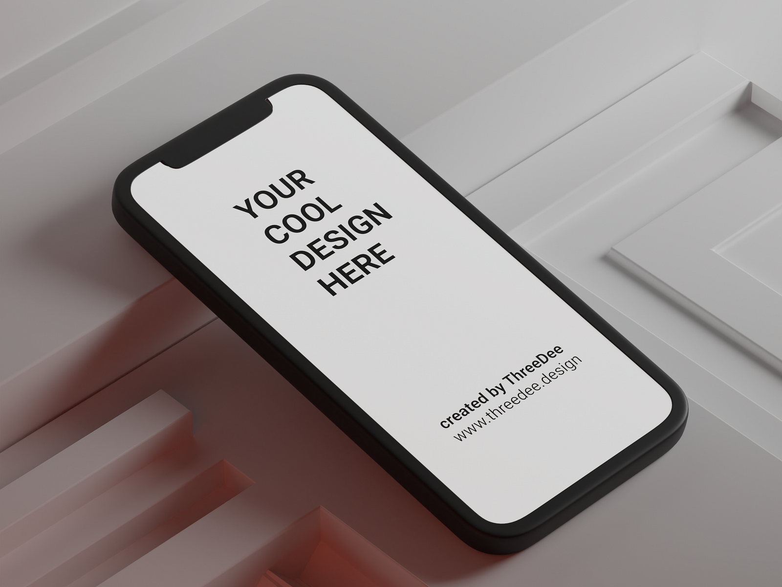 3D mockup by Samuel Briskar | 3D illustrations for ThreeDee on Dribbble