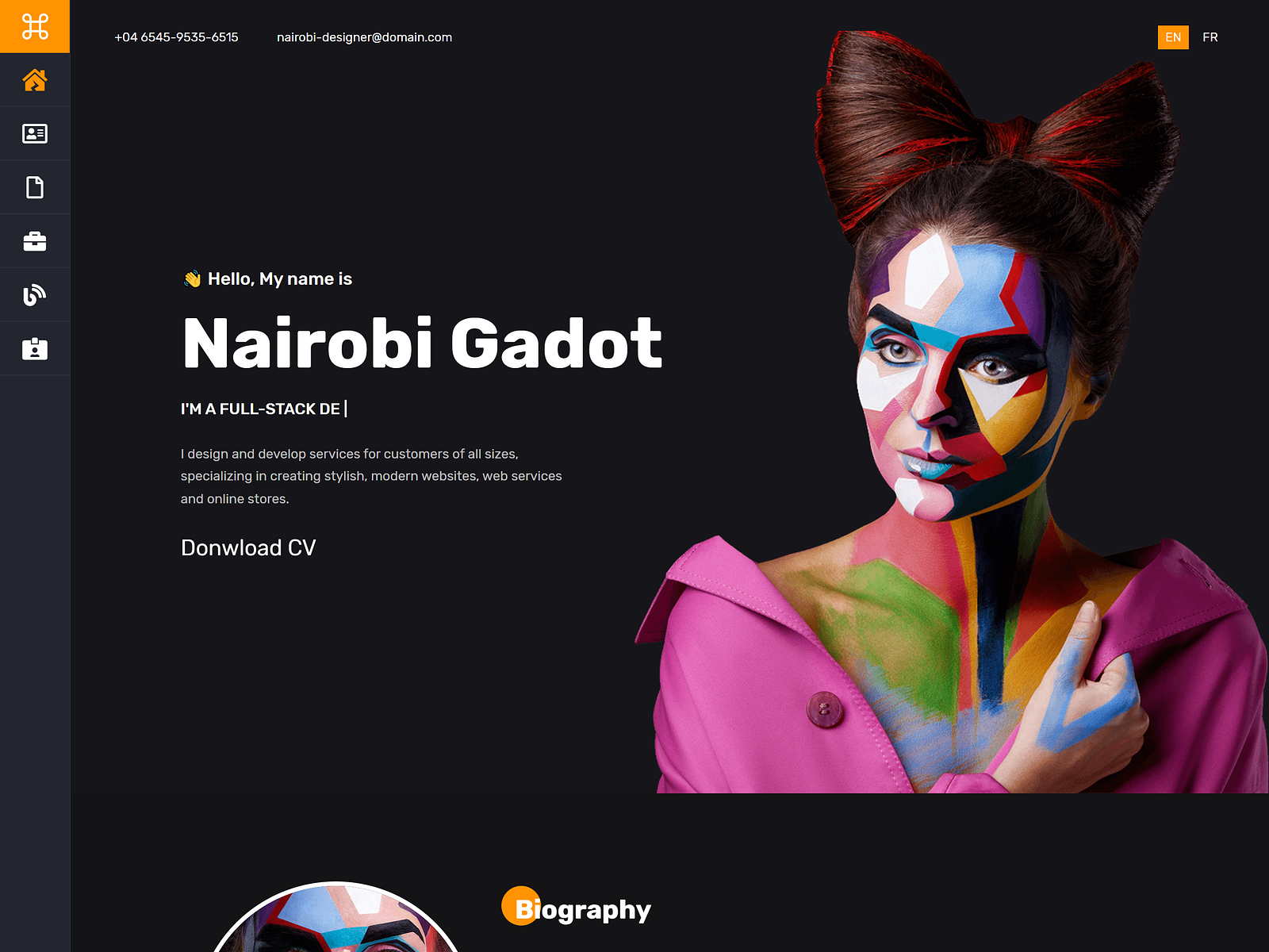 Nairo – Tailwind CSS Personal Portfolio by pxdraft on Dribbble Nairo – Tailwind CSS Personal Portfolio by pxdraft on Dribbble