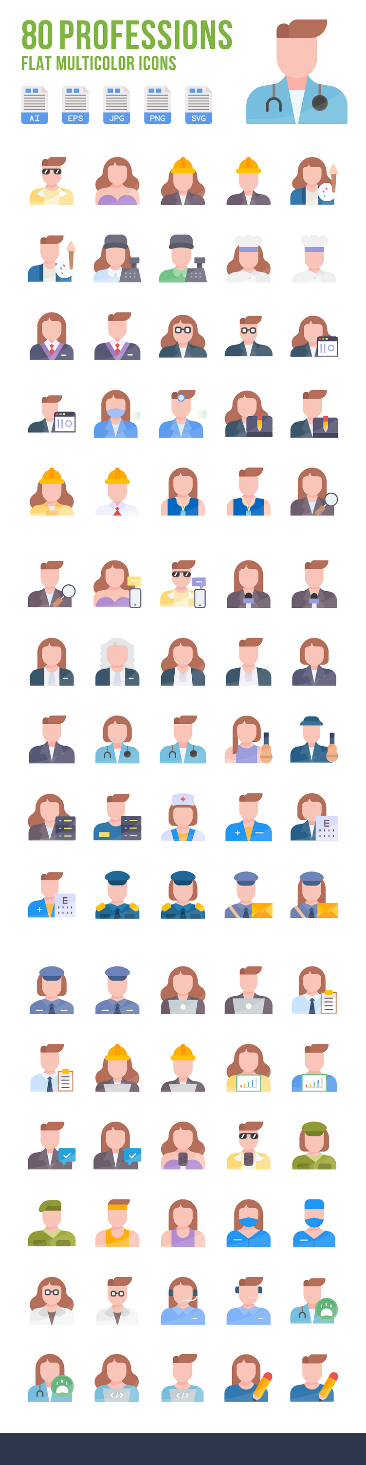 Professions Icons by SAM Designs on Dribbble