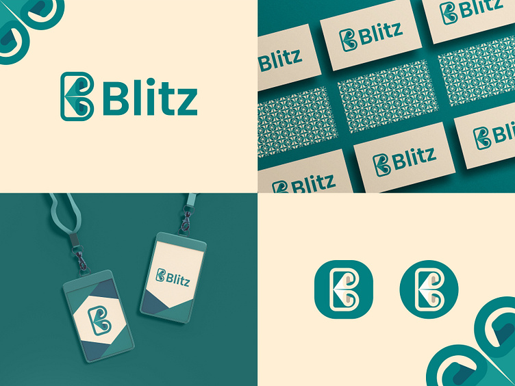 Blitz Logo Design by Logo Cave on Dribbble