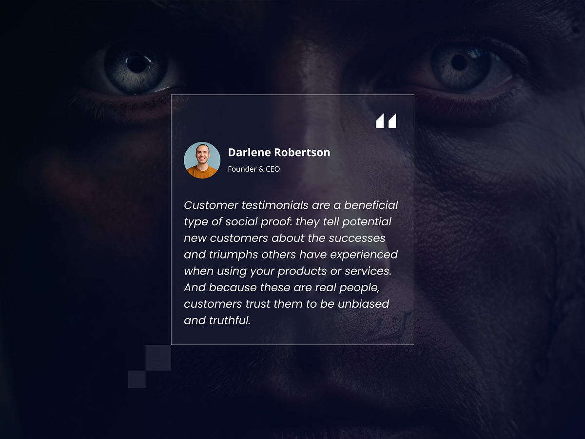 Testimonial Card designs, themes, templates and downloadable graphic ...