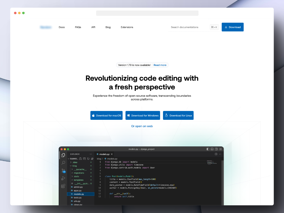 Visual studio code redesign by Mirabel Offiong on Dribbble