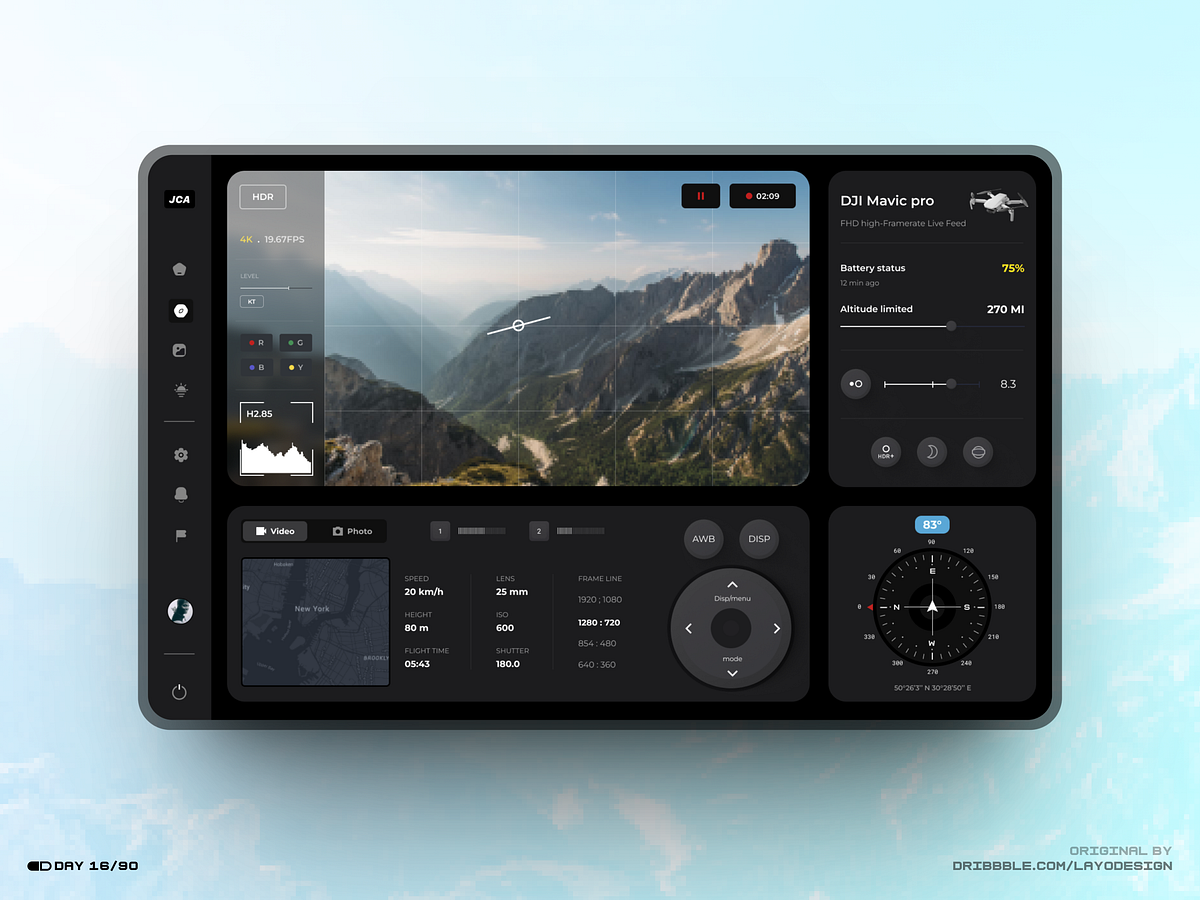 Drone Controller | Design Challenge | Day 16/90 by Pradyumna KS on Dribbble