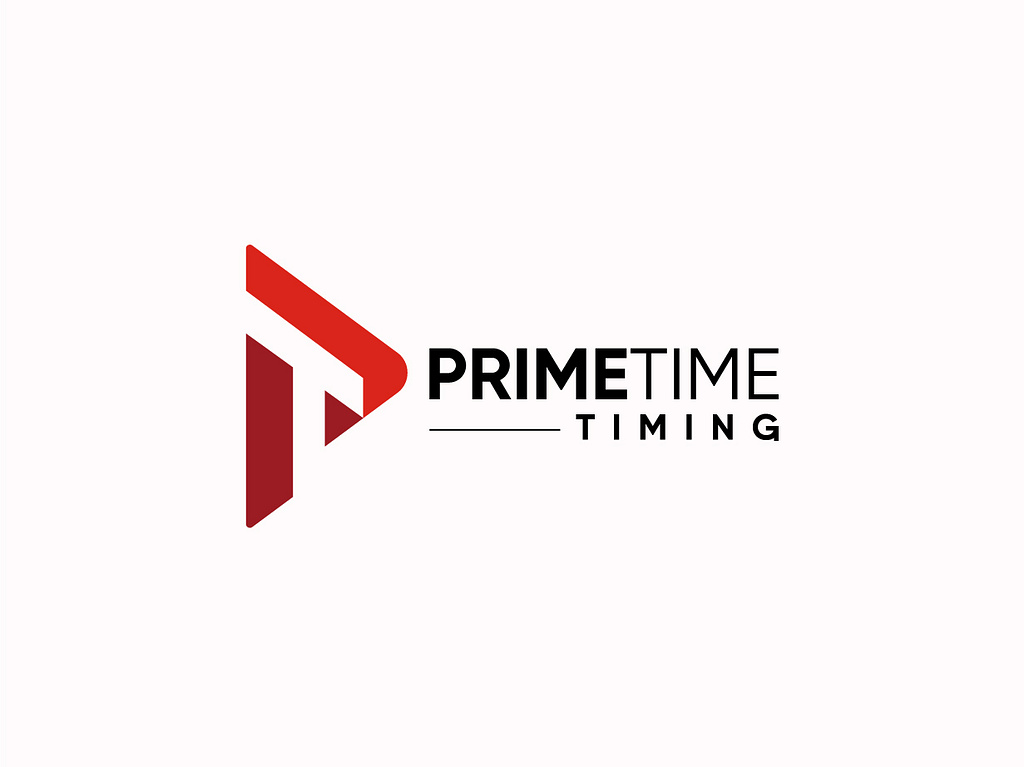 PrimeTime Timing Logo Design. by NUR (UX, UI, Brand & More) on Dribbble