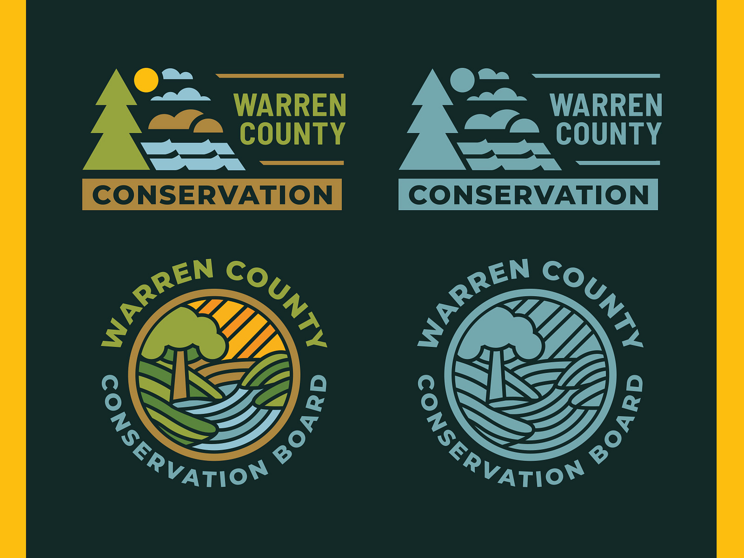 Conservation Logos by Sean Daugherty for Gradient9 Studios on Dribbble