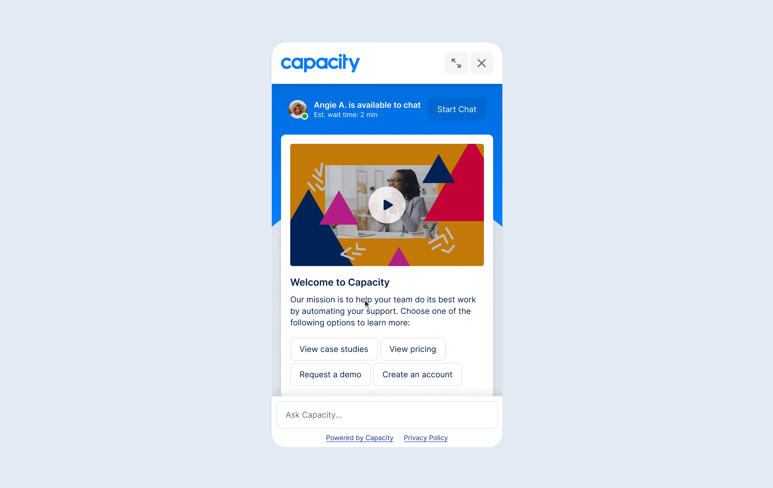 Web Concierge 2.0 - Capacity by Danny Amacher on Dribbble