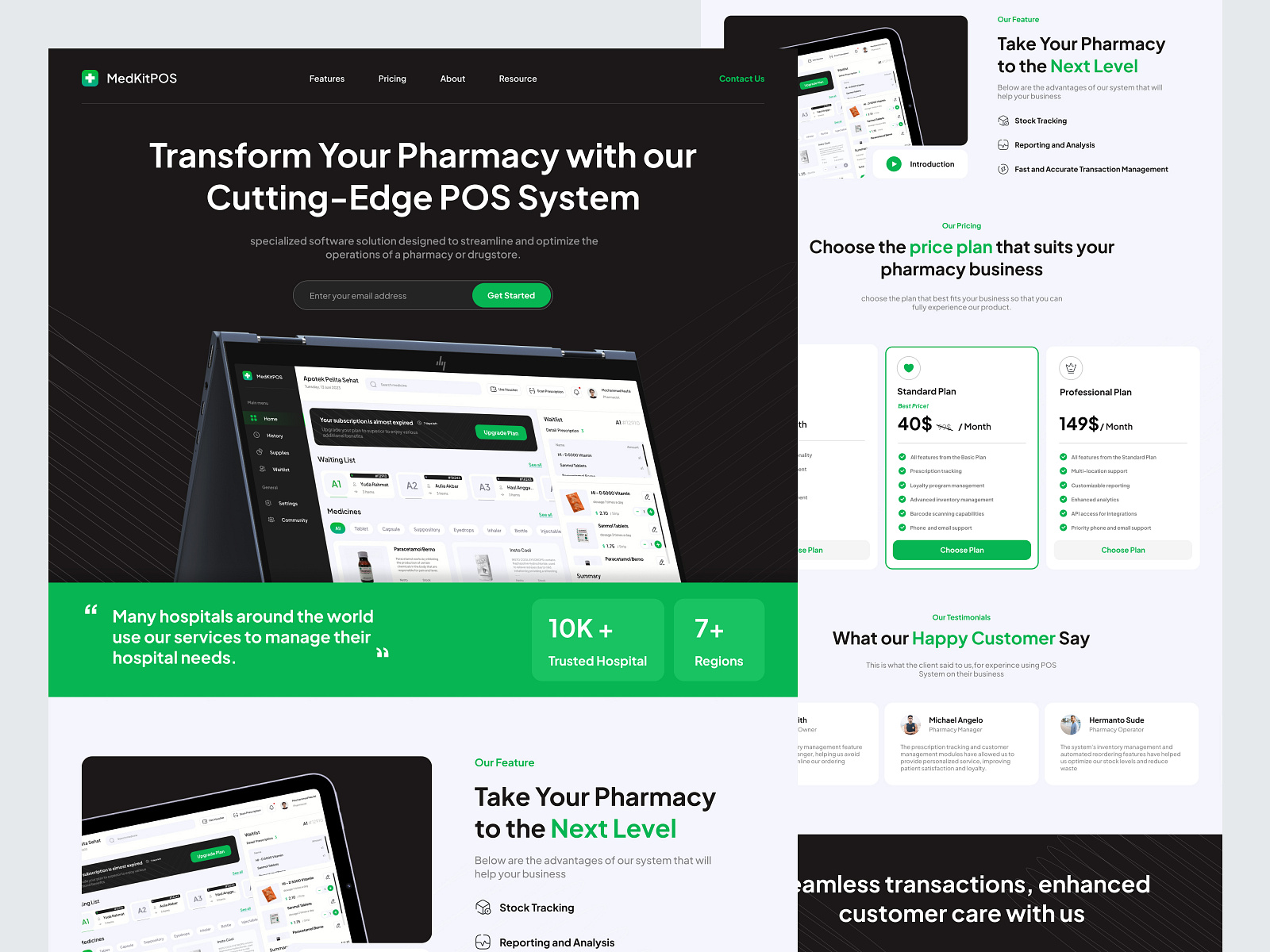 MedkitPOS - Website Pharmacy POS System by Mochammad Naufal 🦅 on Dribbble