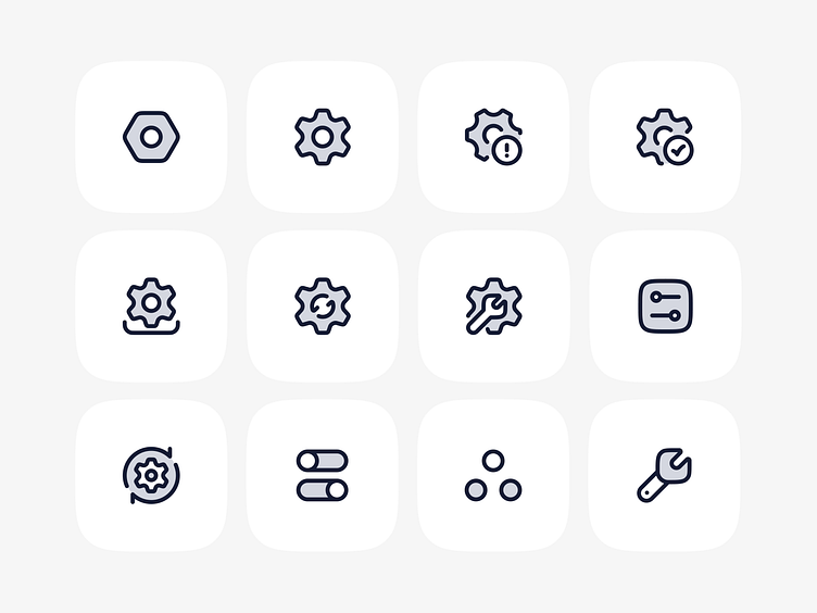 Setting Icons by Hugeicons on Dribbble