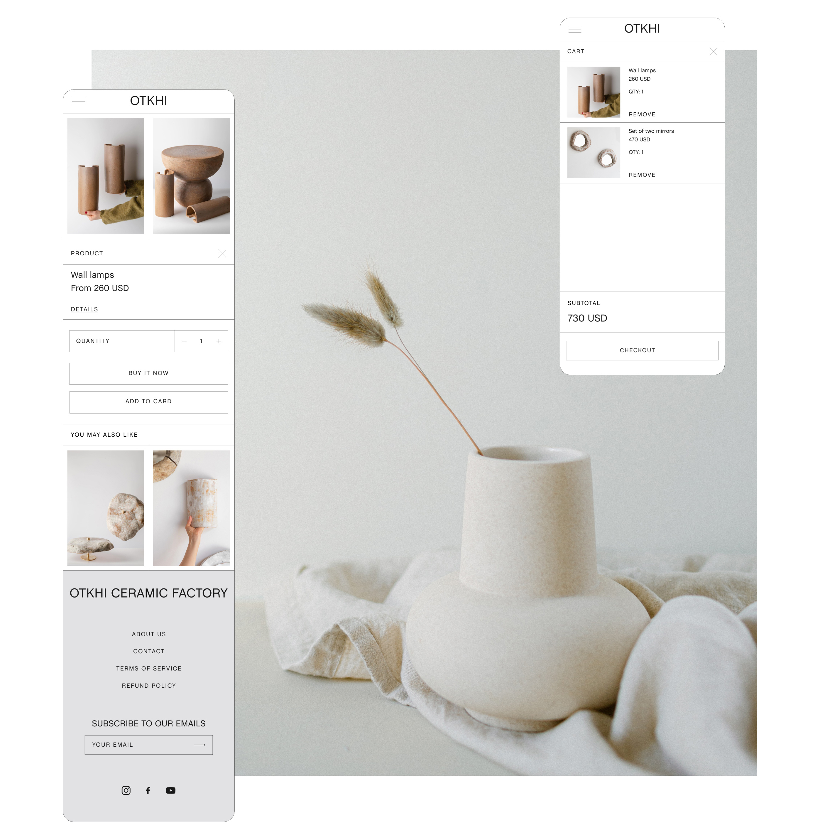 Web design product card by Olga Kozak on Dribbble