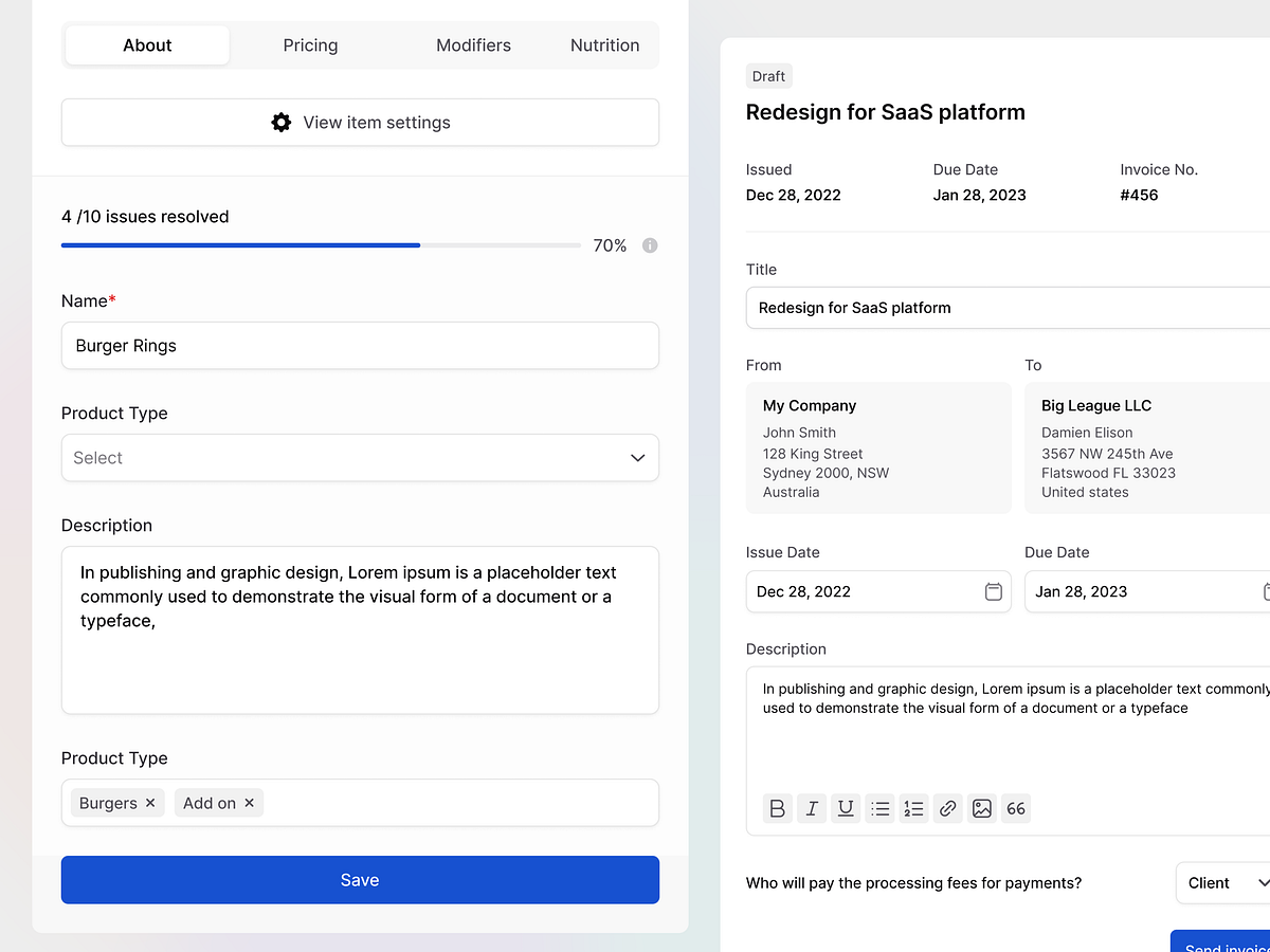 Stratis UI - Edit Forms by Monty Hayton on Dribbble