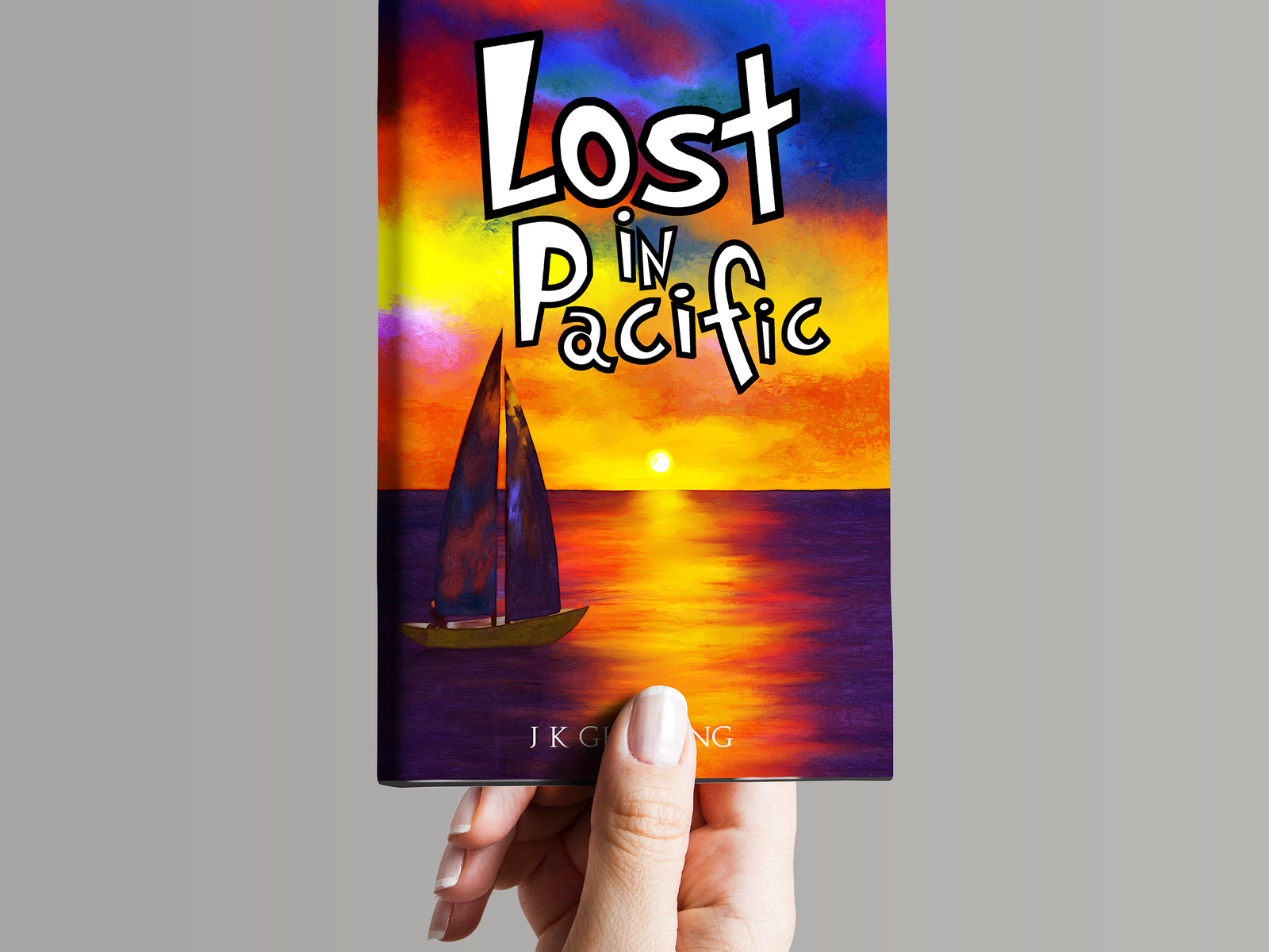 Lost in Pacific...Book cover design by Pranto Kumar Das on Dribbble