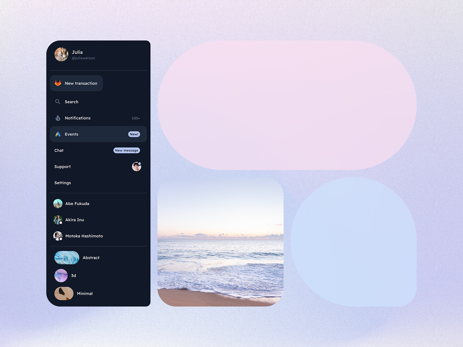 Material You Design System · 🧭 Navigation Drawer by F e l i ︎ for ...