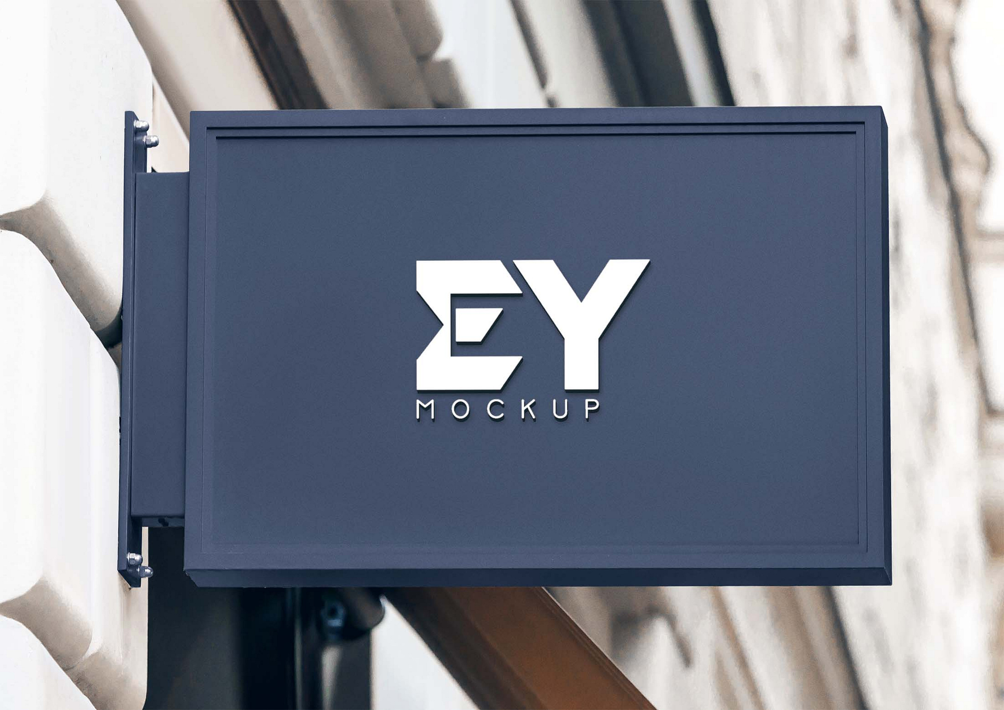 Free Store Signs Logo Mock Up by Arun Kumar on Dribbble