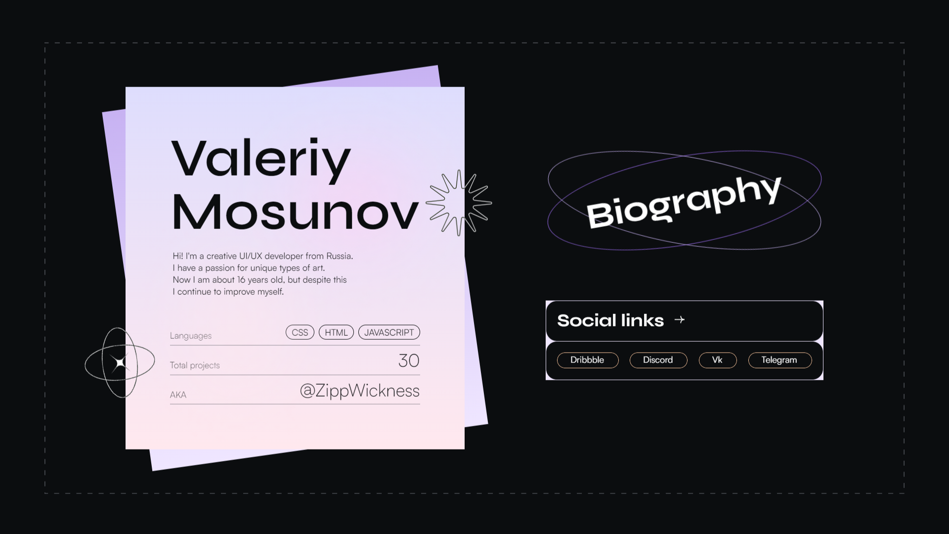 2023 portfolio by Valeriy Mosunov on Dribbble