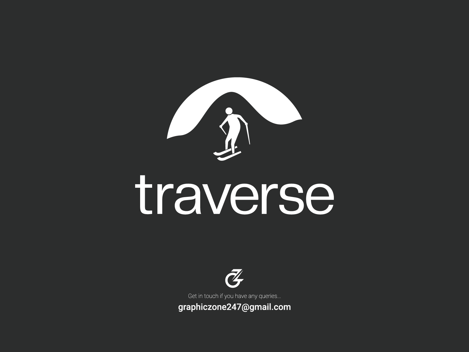 Ski Mountain Logo Concept for Traverse by Md Imran Khan on Dribbble