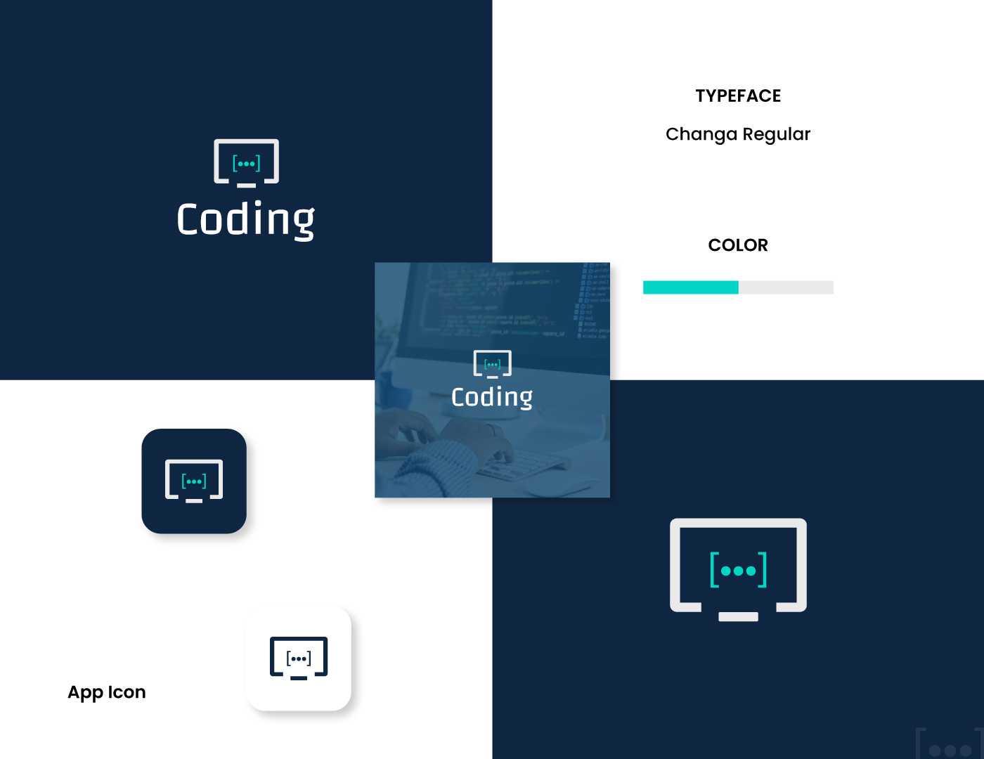 Concept: Coding - Logo Design (Unused) by Sabrina Abdur Rahman on Dribbble