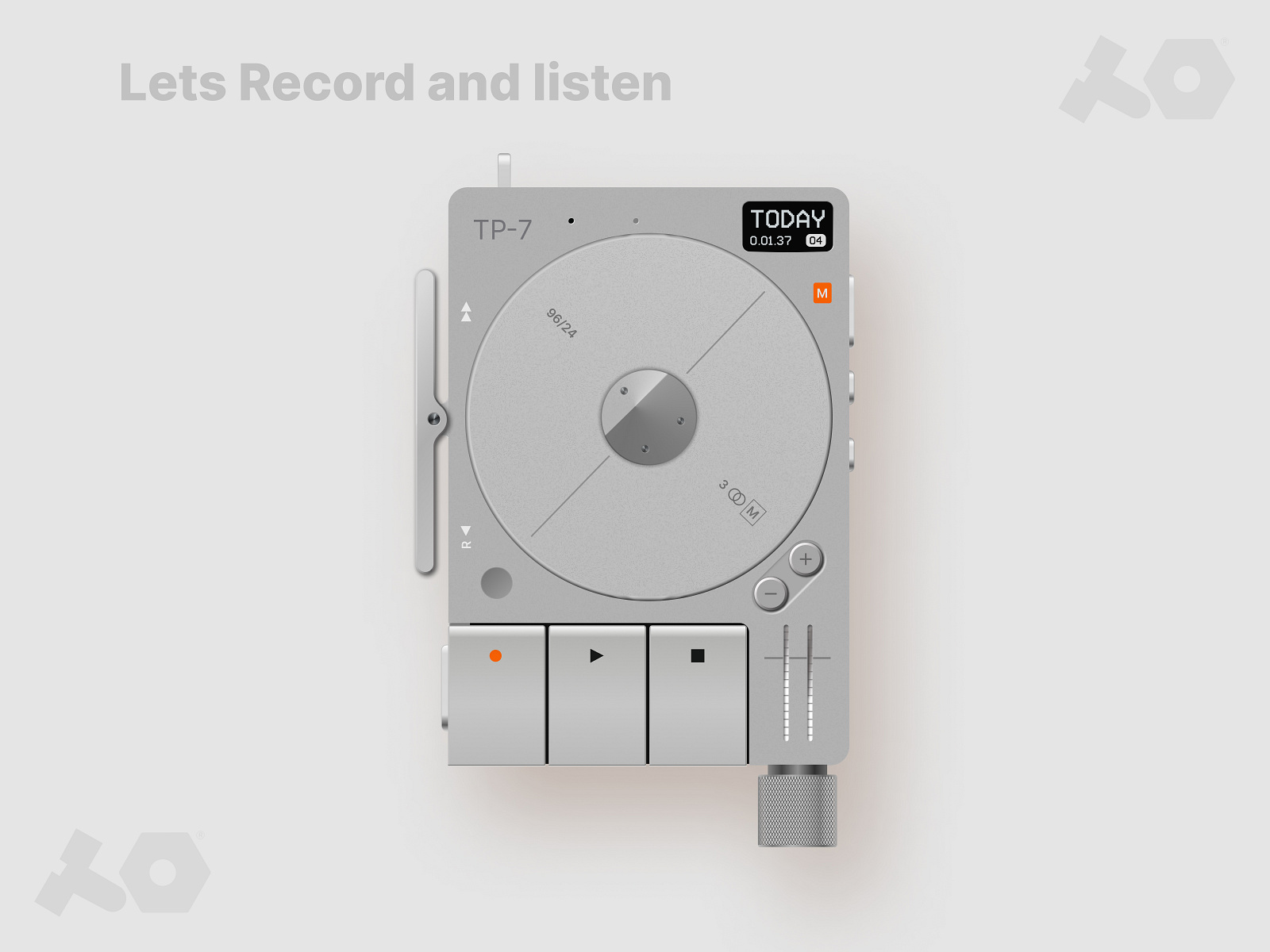 TP–7 Field Recorder by Soundar R on Dribbble