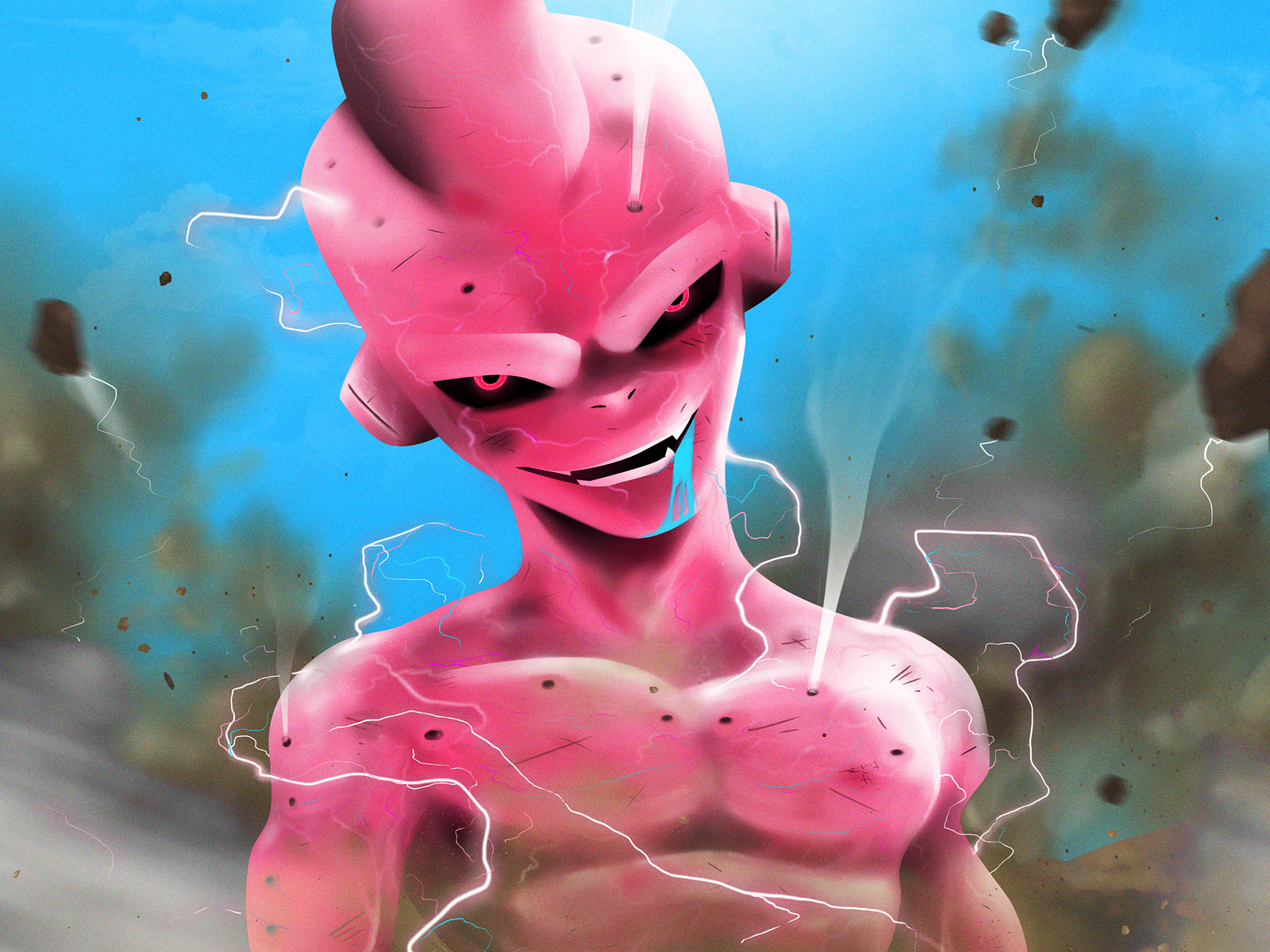 Majin Boo by Nicolás Delos on Dribbble