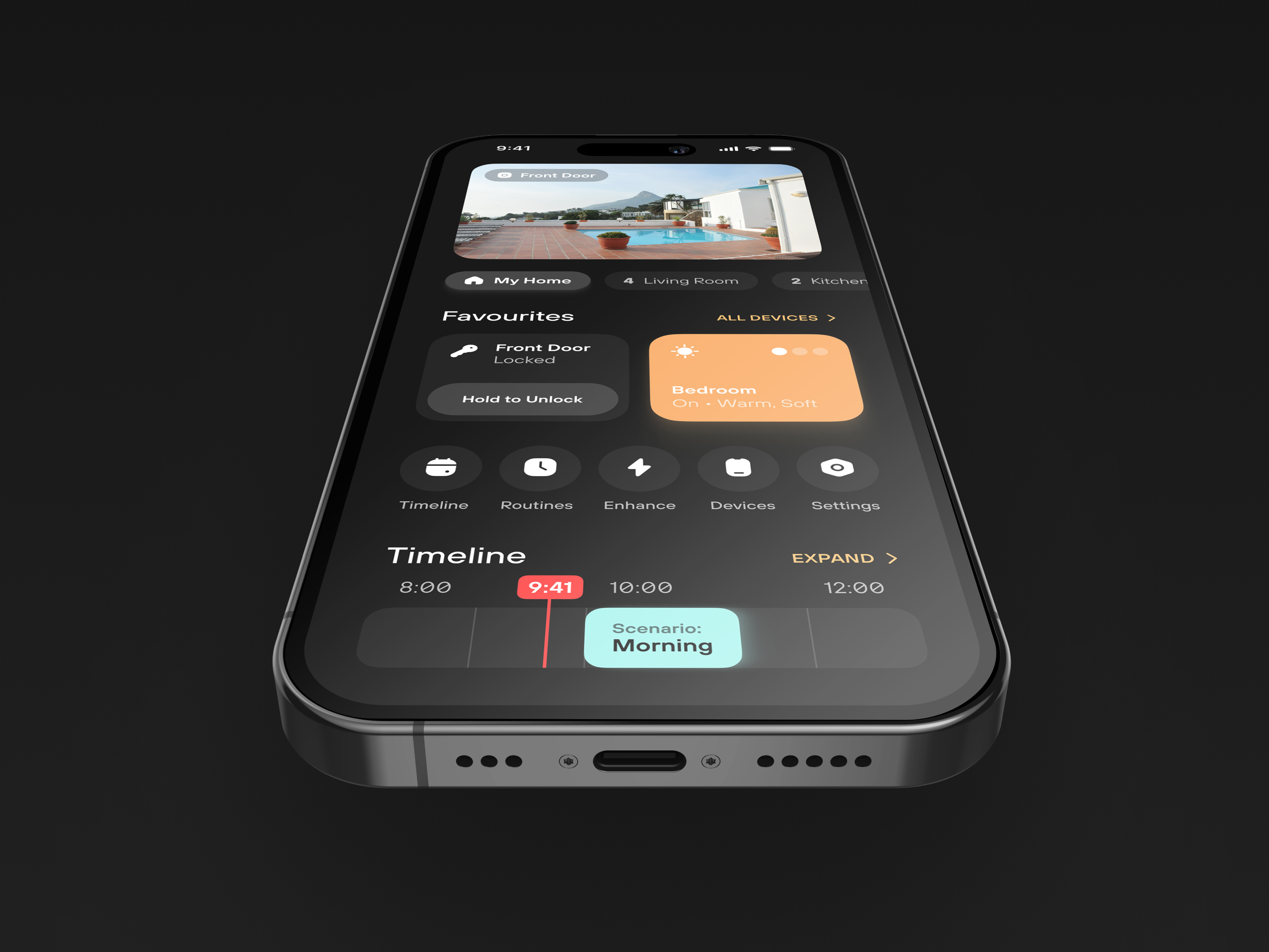 Habitat – Smart Home App by Aleksei Krylov on Dribbble