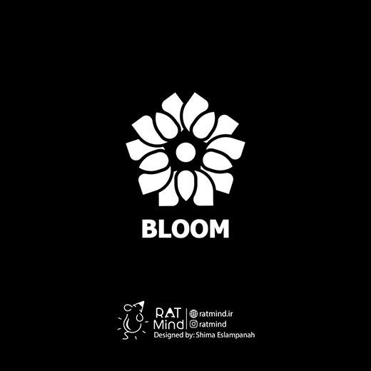 Bloom Logo Design by RAT Mind Studio on Dribbble