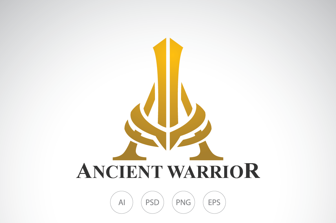 Ancient Warrior Logo by Heavtryq on Dribbble