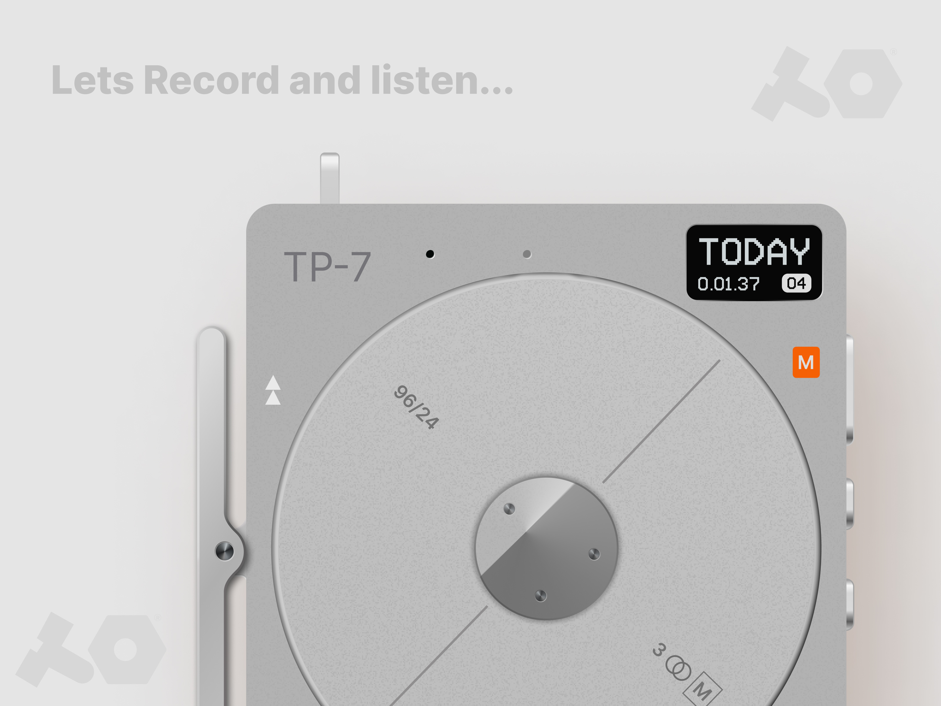 TP–7 Field Recorder by Soundar R on Dribbble
