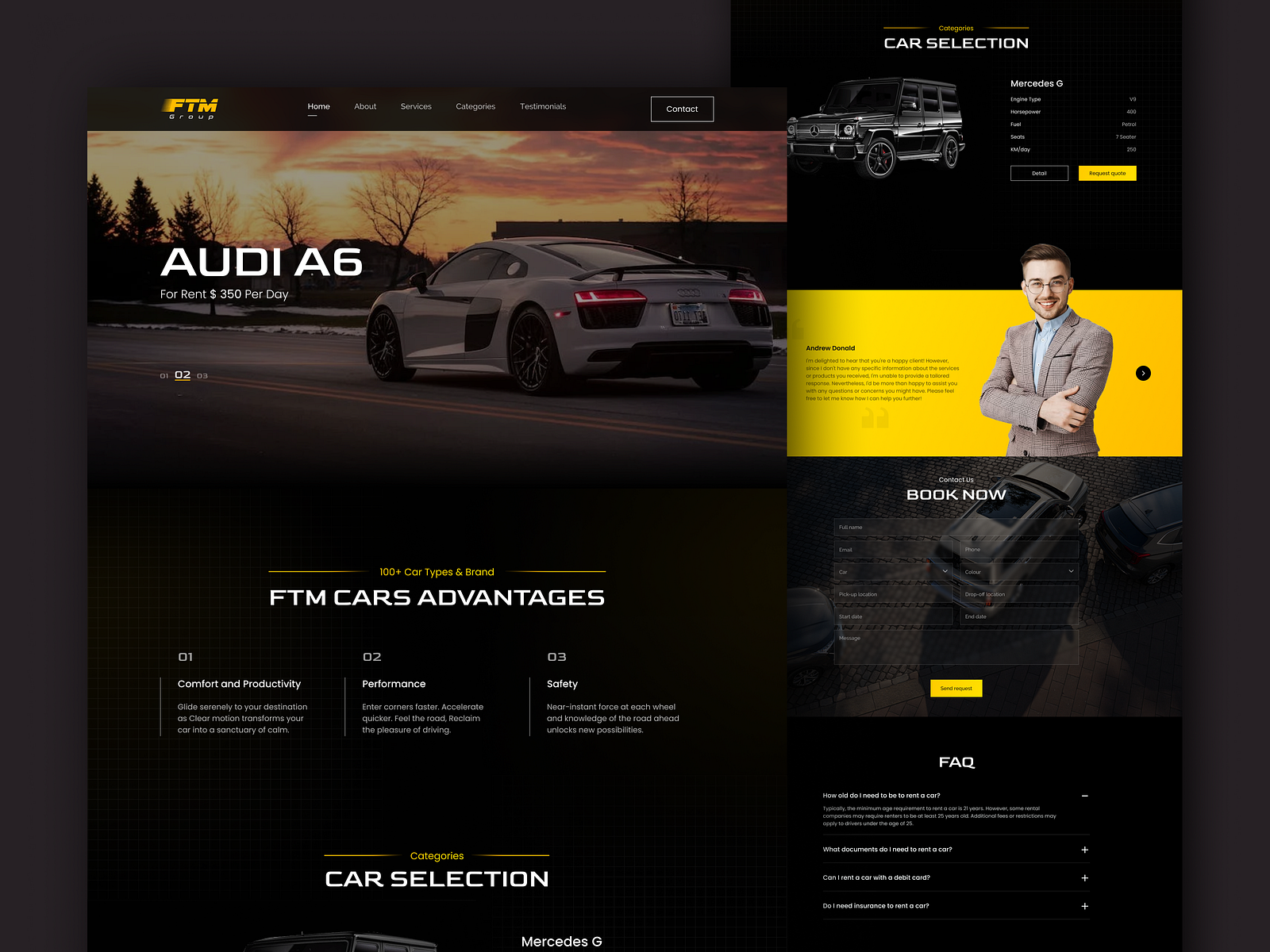 Car Rental website by Radial Code on Dribbble Car Rental website by Radial Code on Dribbble